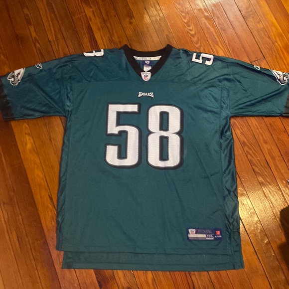 Reebok | Shirts | Eagles Trent Cole Warm Up Jersey | Poshmark